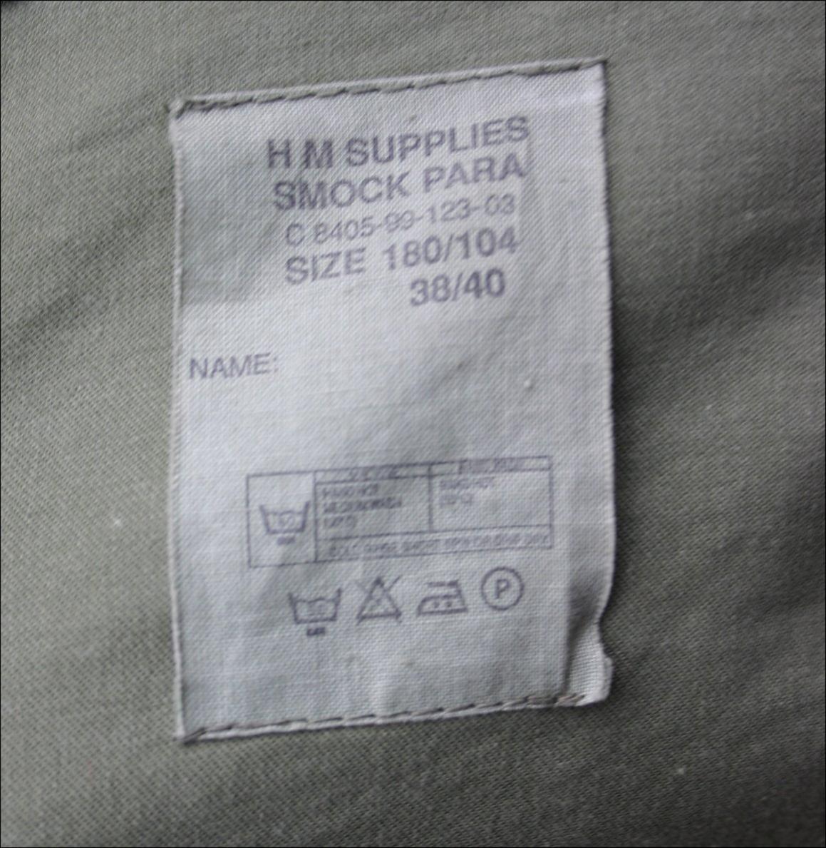 1968 Pattern Combat Smock Variants - Clothing/uniforms - HMVF ...