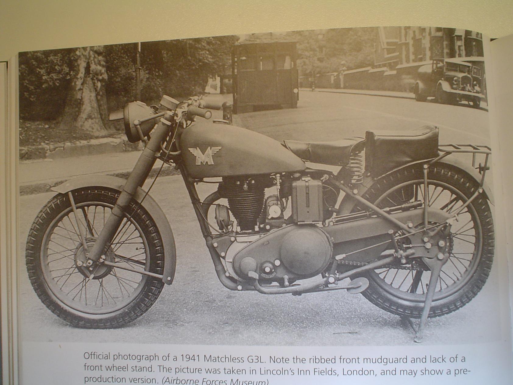 Matchless 41-G3L WD - Motorcycles - HMVF - Historic Military Vehicles Forum