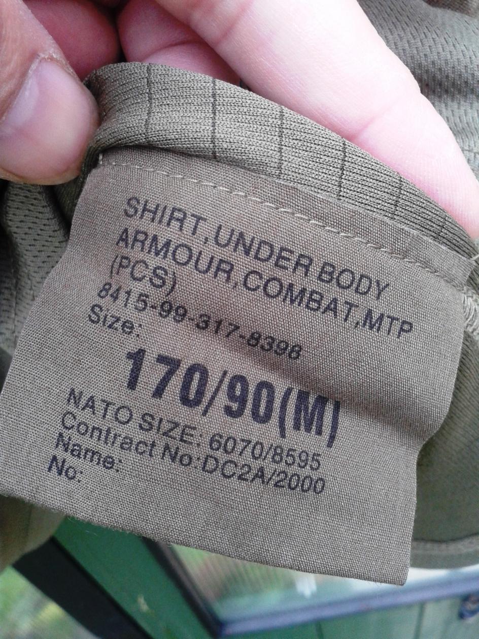 British Military UBACS Shirts - Clothing/uniforms - HMVF - Historic ...