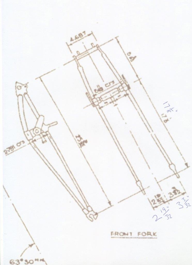Q. re BSA M20 Girder Forks - Dimensioned Drawings? - Motorcycles - HMVF ...