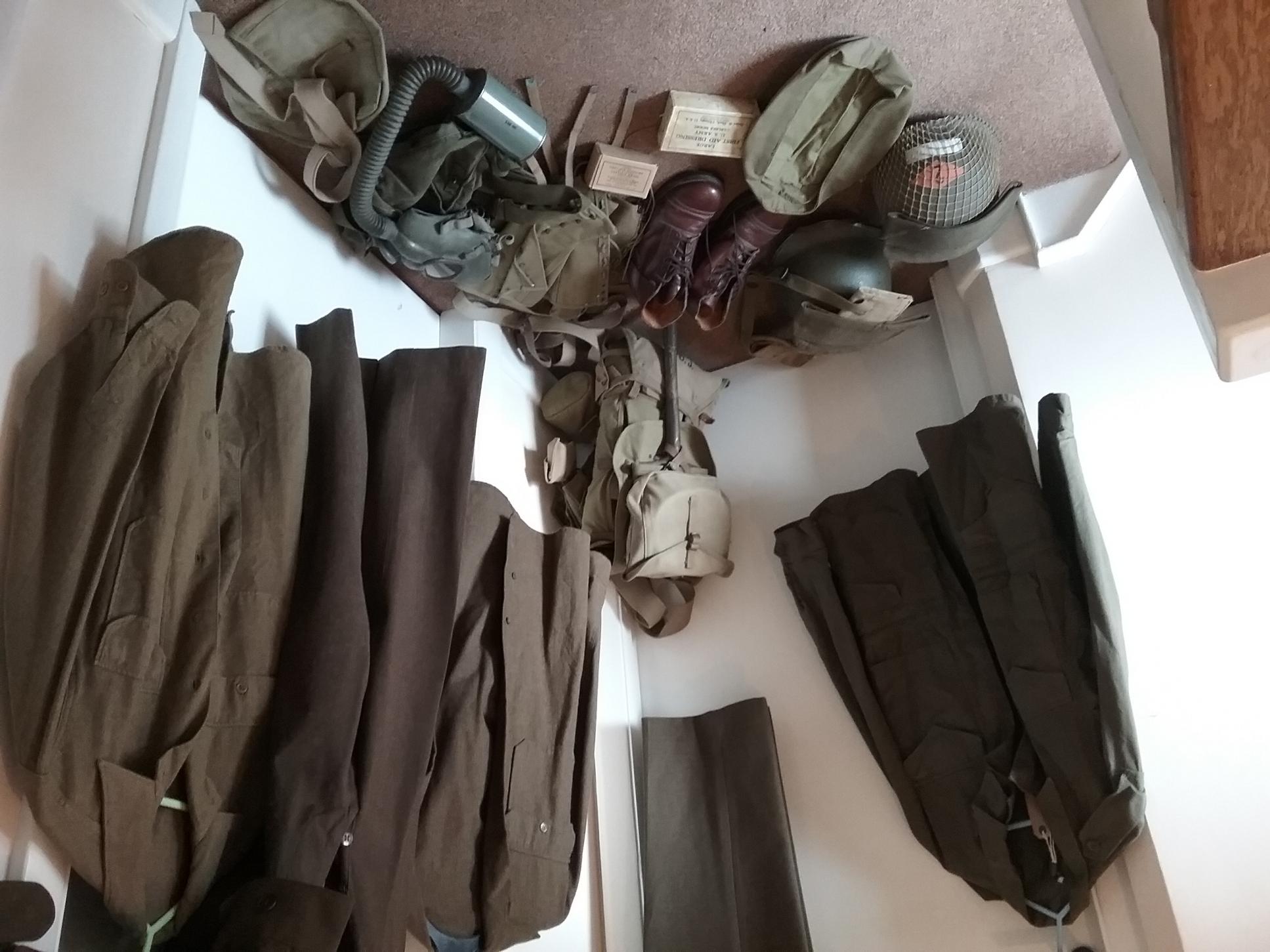 Assorted US WW2 uniform items - HMVF Classifieds - HMVF - Historic ...