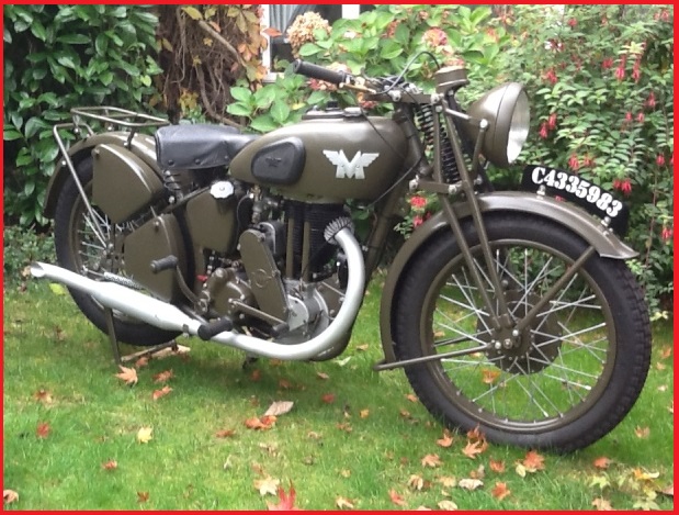 1940 Matchless G3WO (panel tank) motorcycle for sale - HMVF Classifieds ...