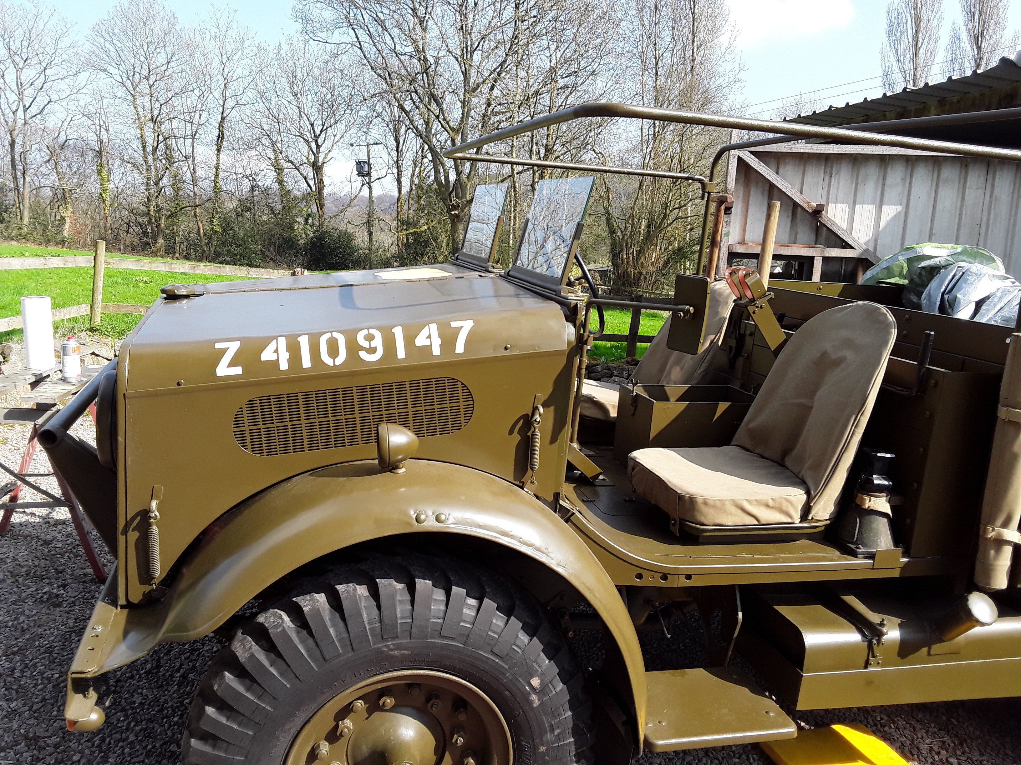 Early Bedford MW engine panels mesh - HMVF Classifieds - HMVF ...