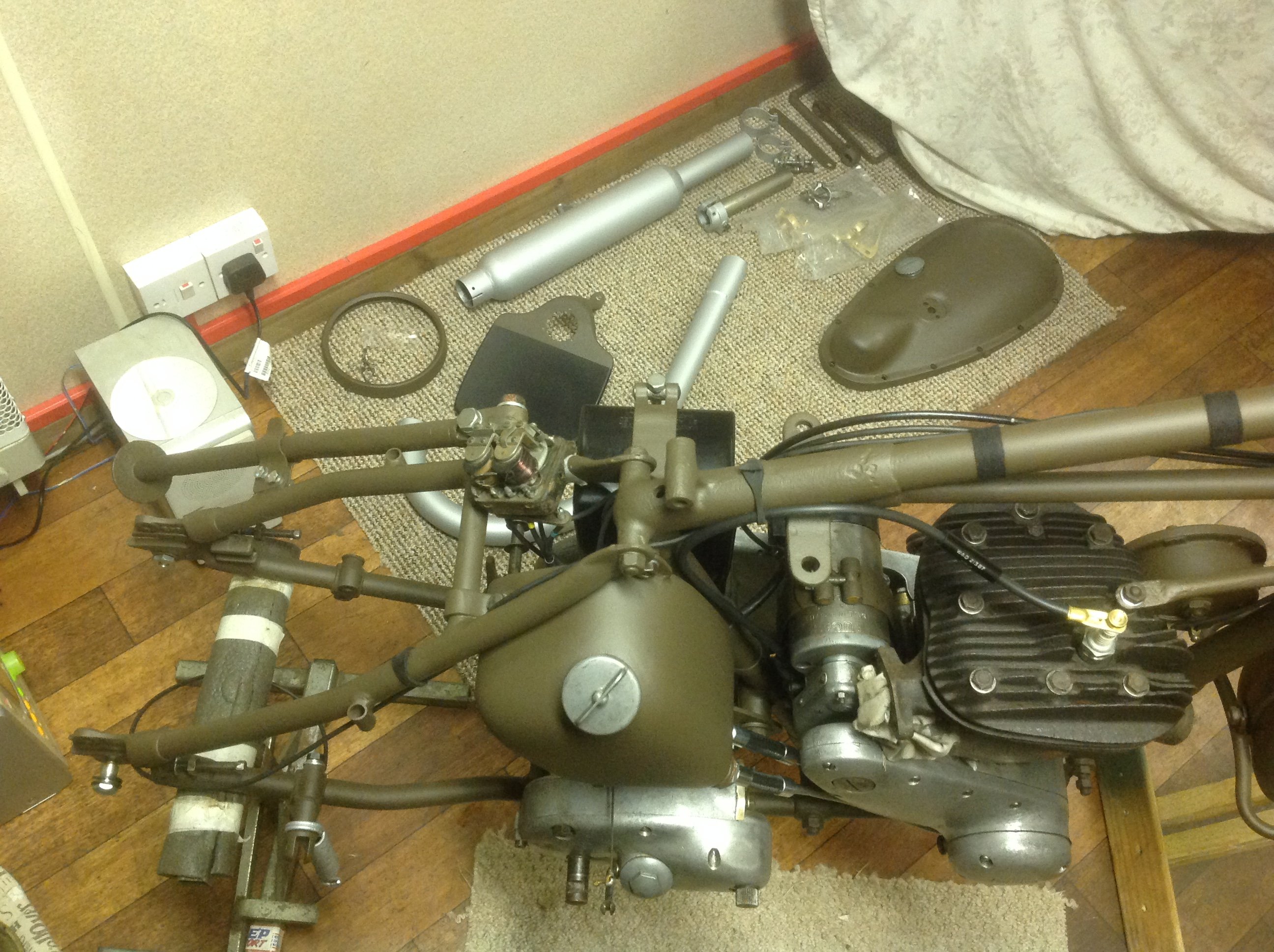 1940 Triumph 3SW Restoration - Page 4 - Motorcycles - HMVF - Historic ...