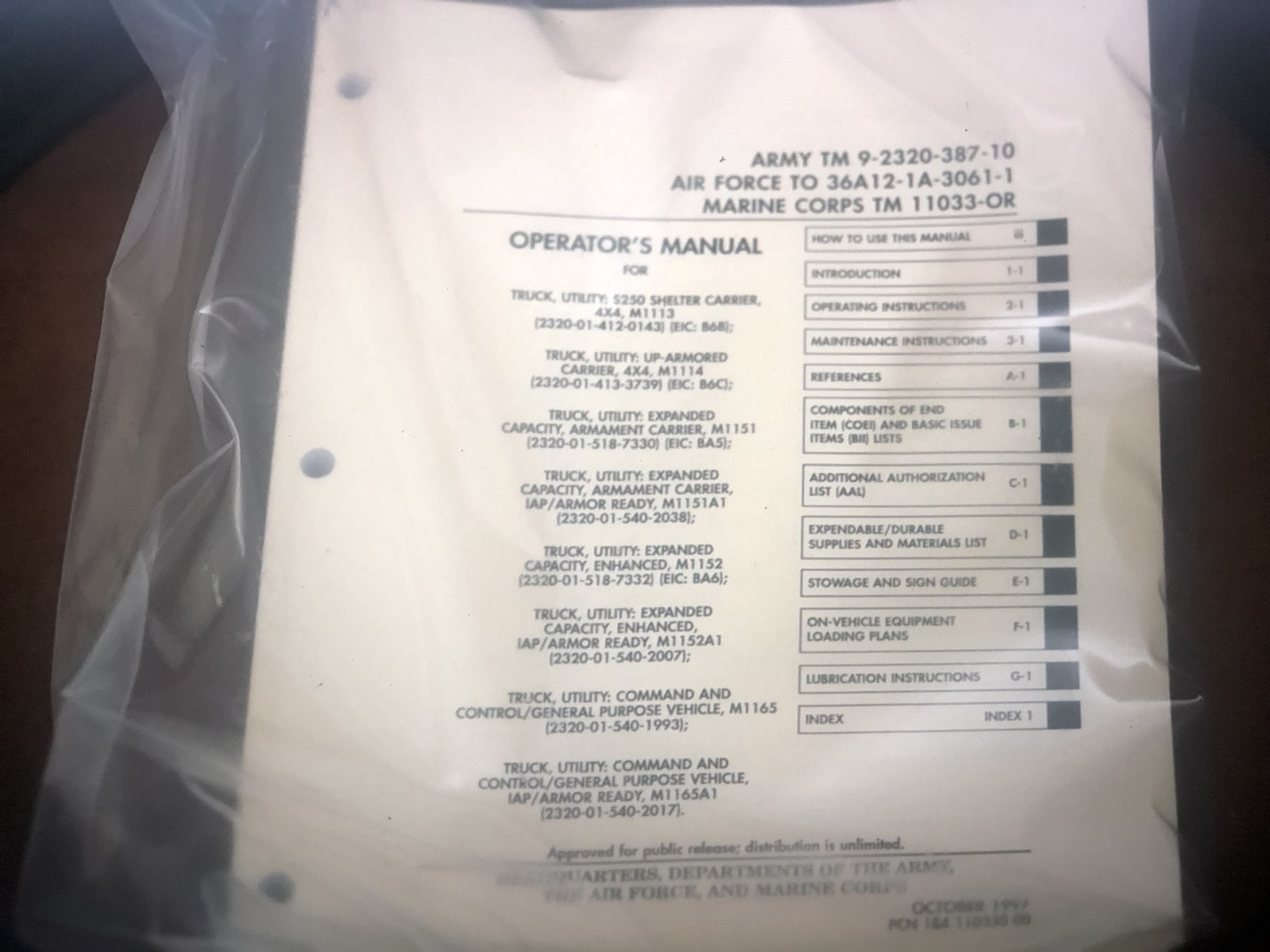 M1113 hmmwv For Sale Factory new 37 kilometer - HMVF Classifieds - HMVF ...