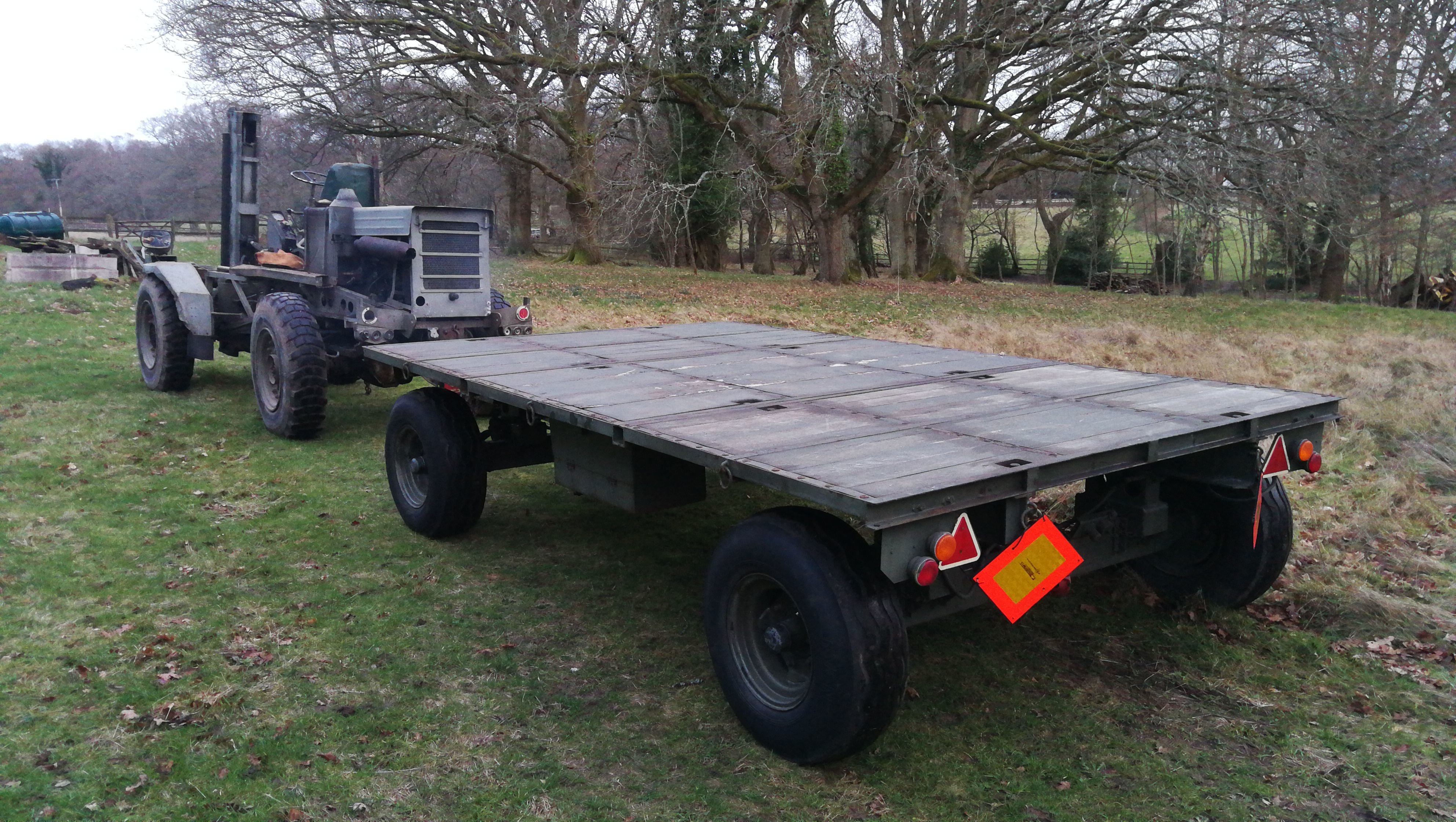 Trailer, Flat Platform, Air Portable, 5ton, 4wheeled. Eager Beaver ...