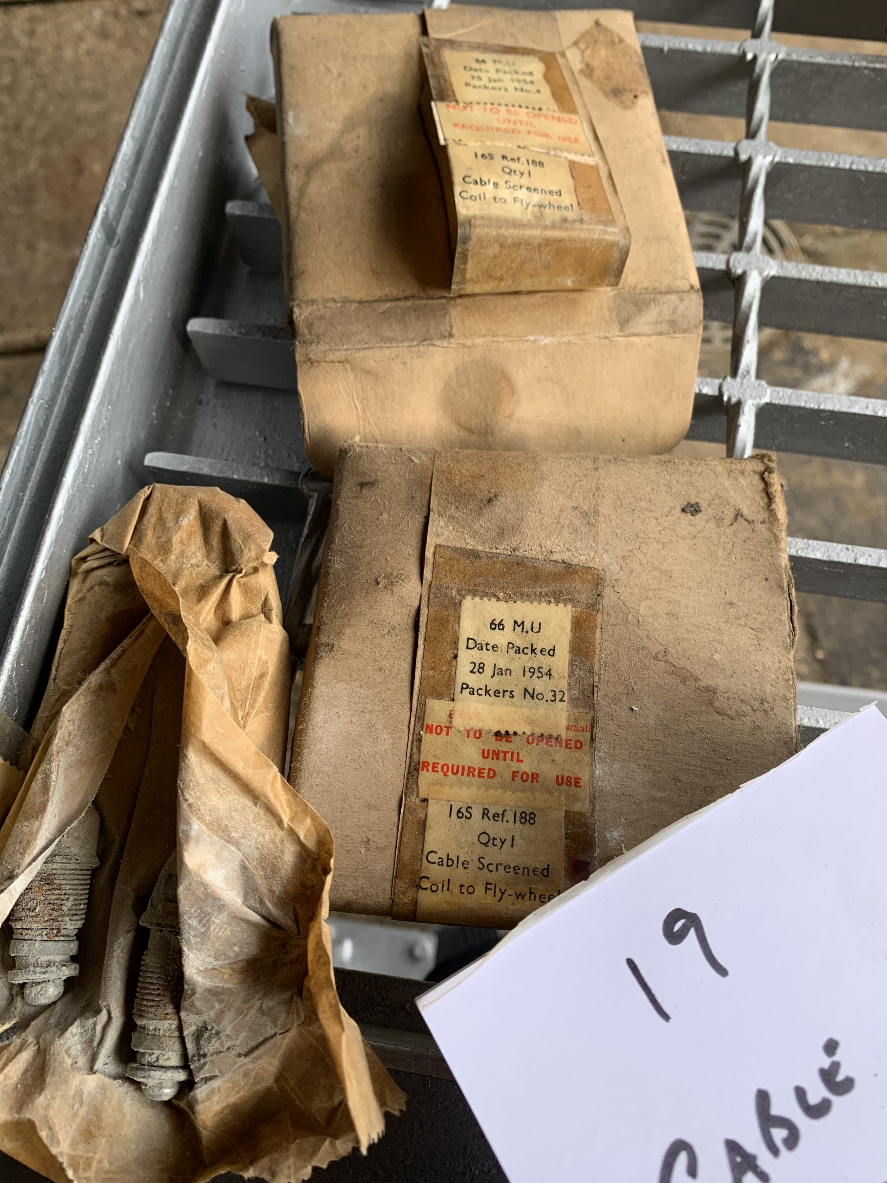 Numerous nos WW2 era vehicle parts - HMVF Classifieds - HMVF - Historic ...