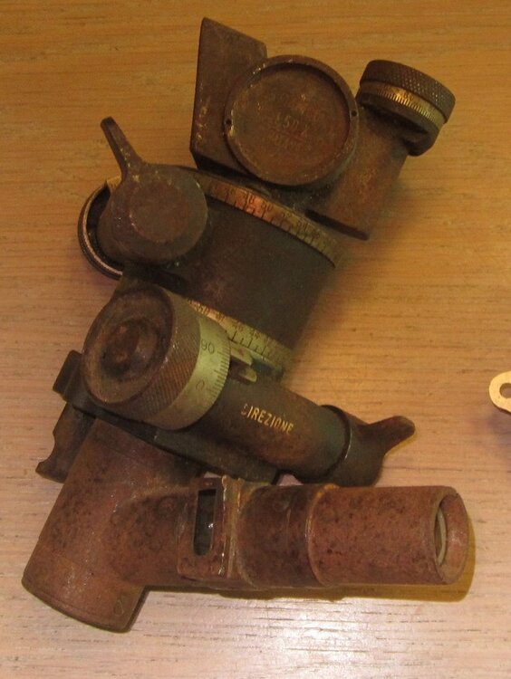 Italian, 105mm Pack howitzer gunsight find - Artillery & Anti-Tank ...