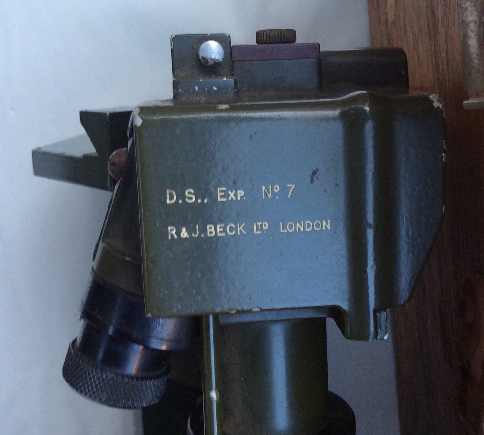 R&J Beck Ltd - Experimental Dial Sight & Mount. - Artillery & Anti-Tank ...