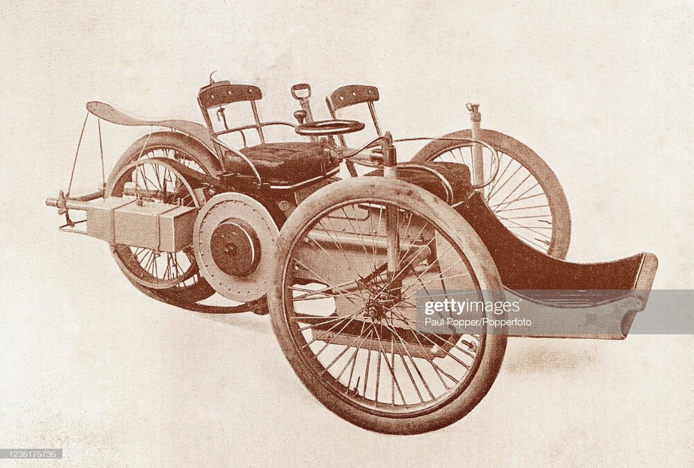 Unidentified WW1 era 3 seater motorcycle combination - Motorcycles ...