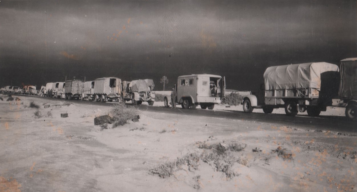 RAF Squadron moving up after Allied advance in North Africa - MV ...