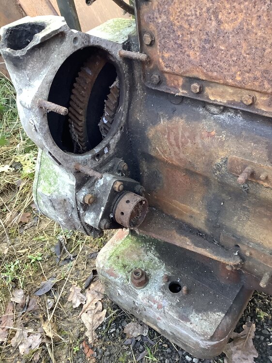 Albion 4 cylinder Diesel engine barn find. spares or repair - HMVF ...