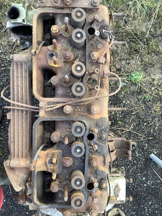 Albion 4 cylinder Diesel engine barn find. spares or repair - HMVF ...