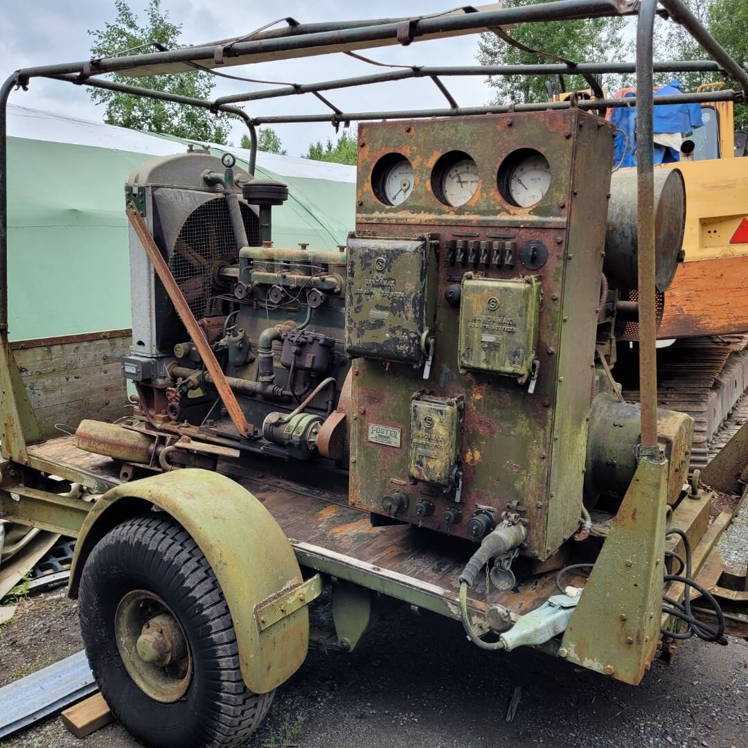 British (?) WW2 (?) Generator Trailer - Trailers, plant and equipment ...