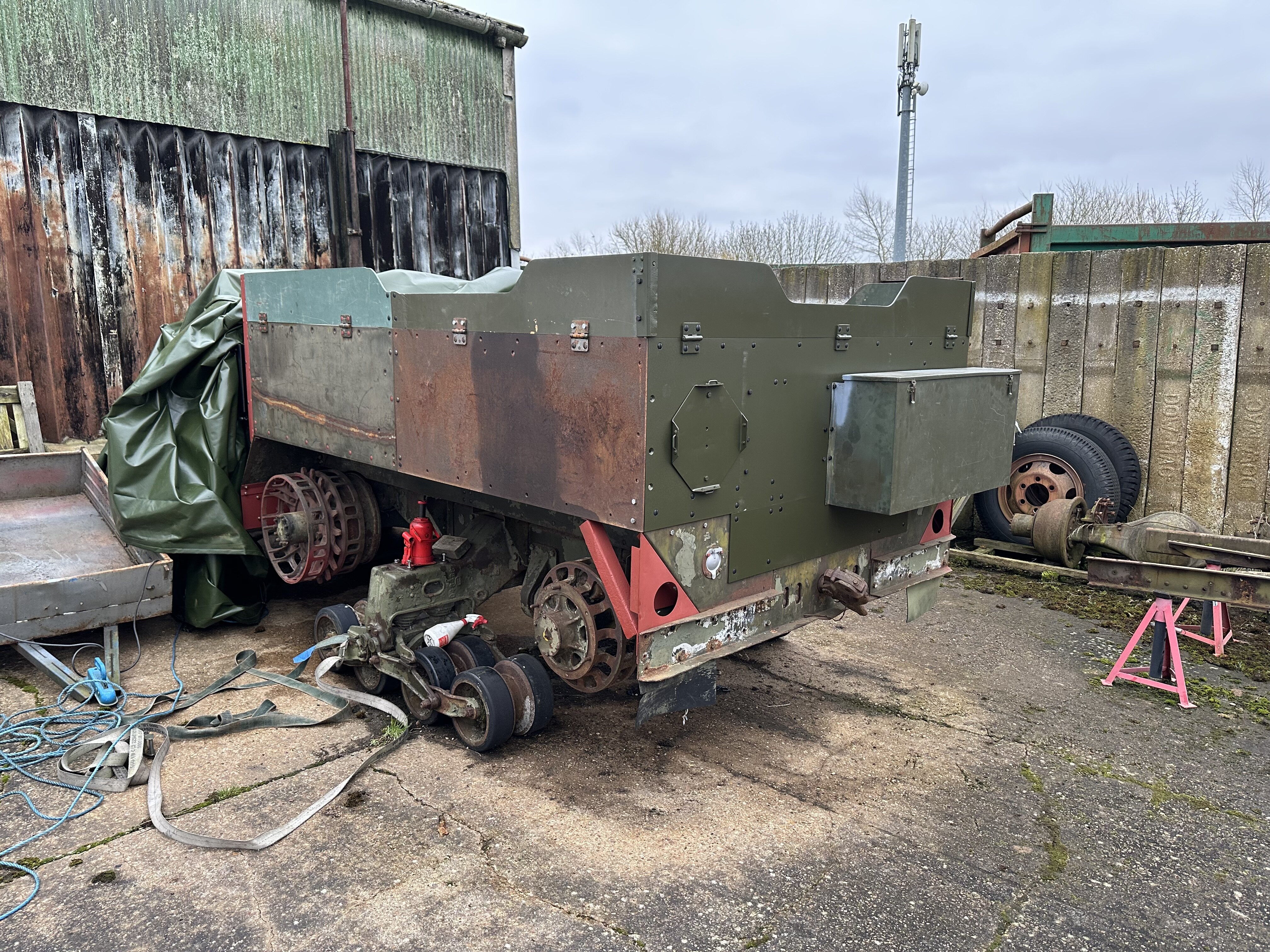 M16 Halftrack restoration/build. A long long road. - Tracked vehicles ...