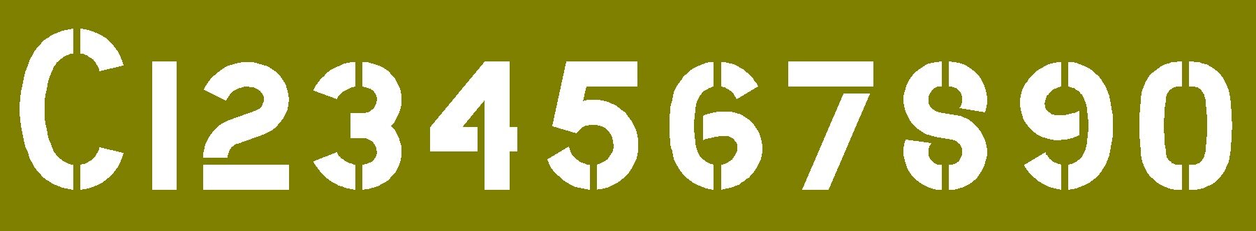 Triumph 3HW census numbers low-tack-stencils now available from ...