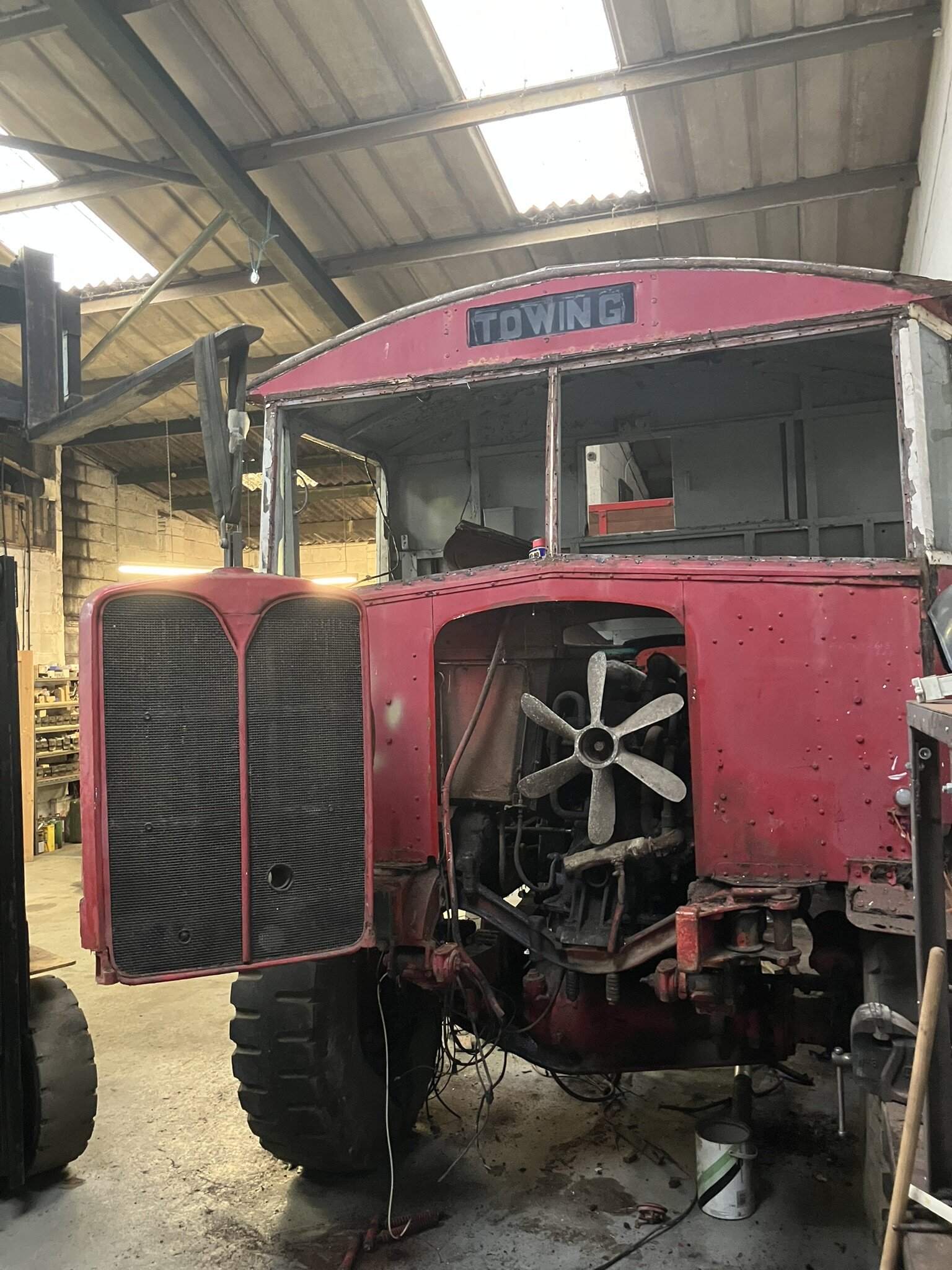 AEC Matador Restoration - Blogs of MV restorations - HMVF - Historic ...