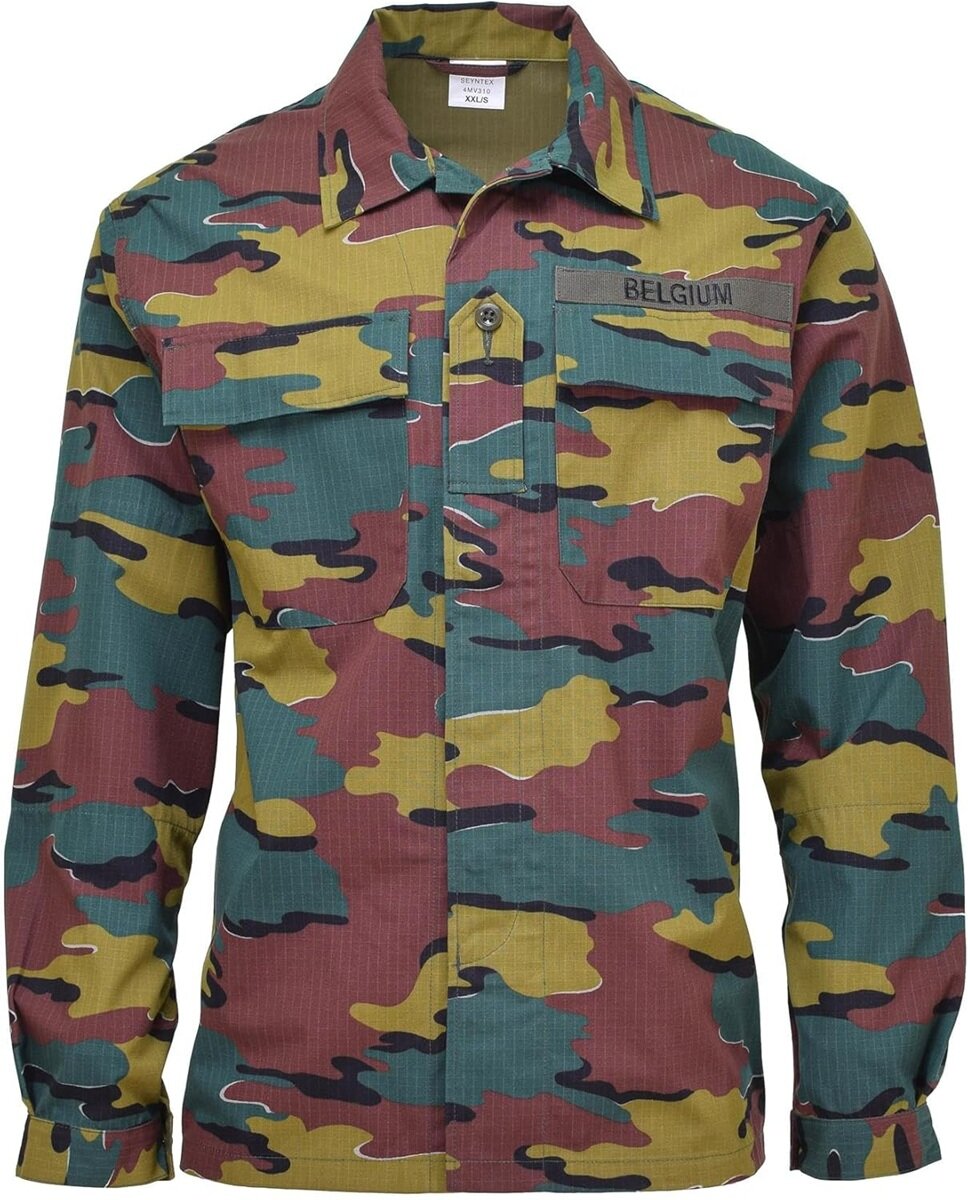 Belgian Army Jigsaw Camo Shirt WANTED - Clothing/uniforms - HMVF ...