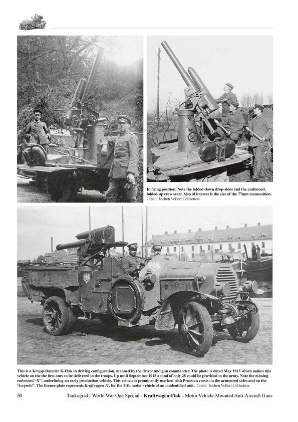 Kraftwagen-Flak German ‘K-Flak’ Vehicle-Mounted and Trailer-Mounted ...