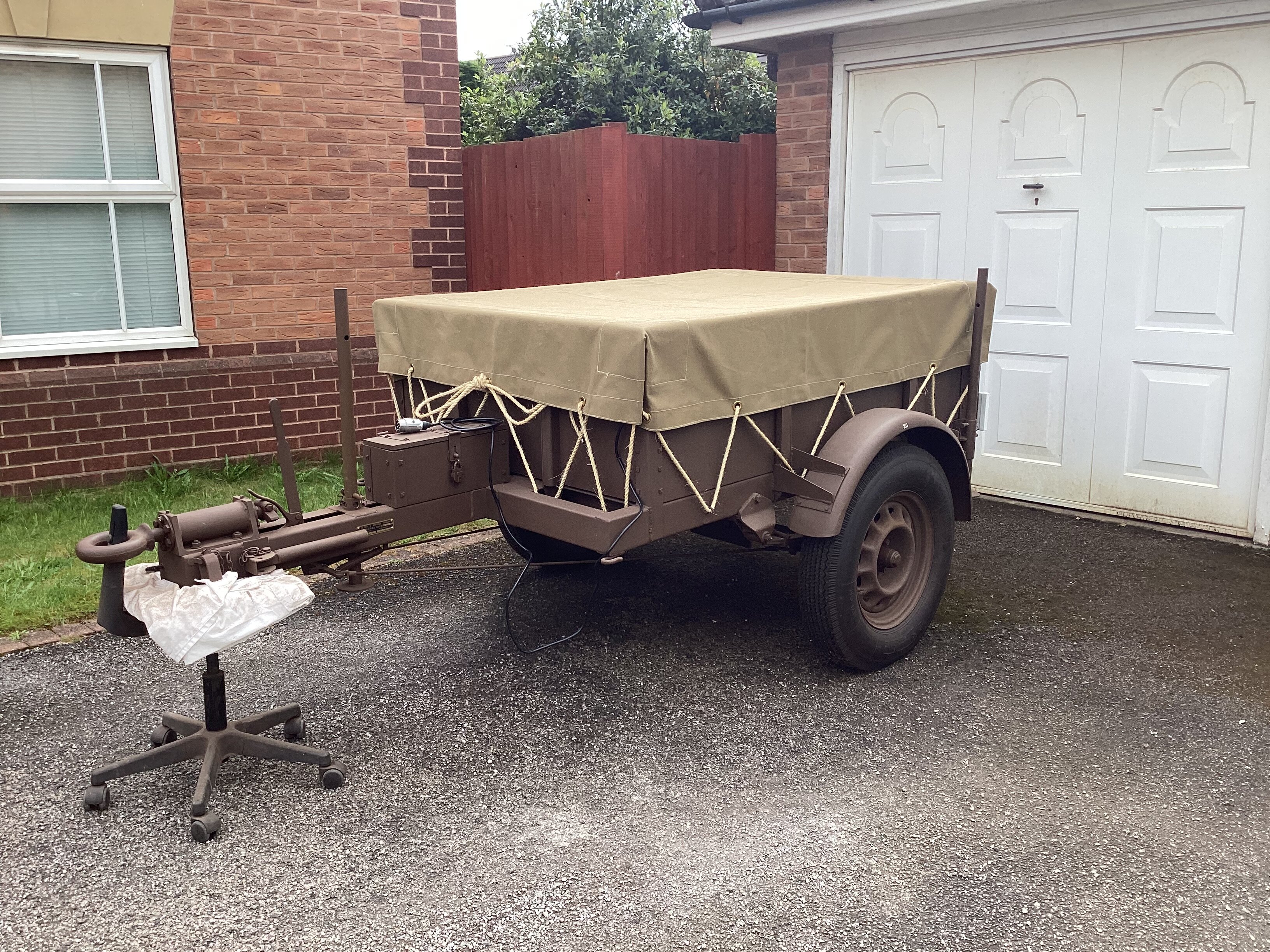 British WW2 10 cwt GS Trailer - Trailers, plant and equipment - HMVF ...