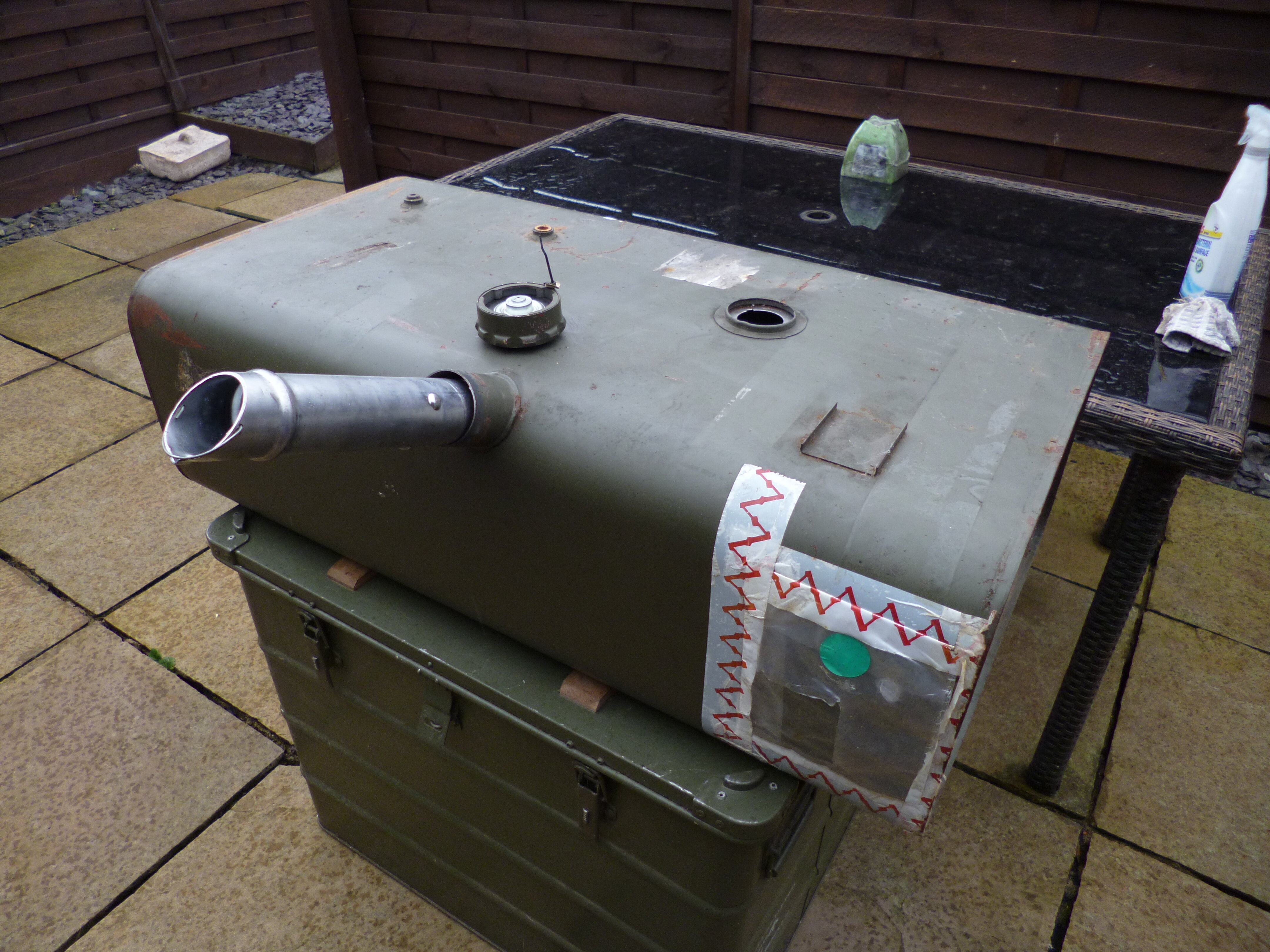 now SOLD. £50 Fuel Tank N.O.S. never used Probably RB44 - HMVF ...