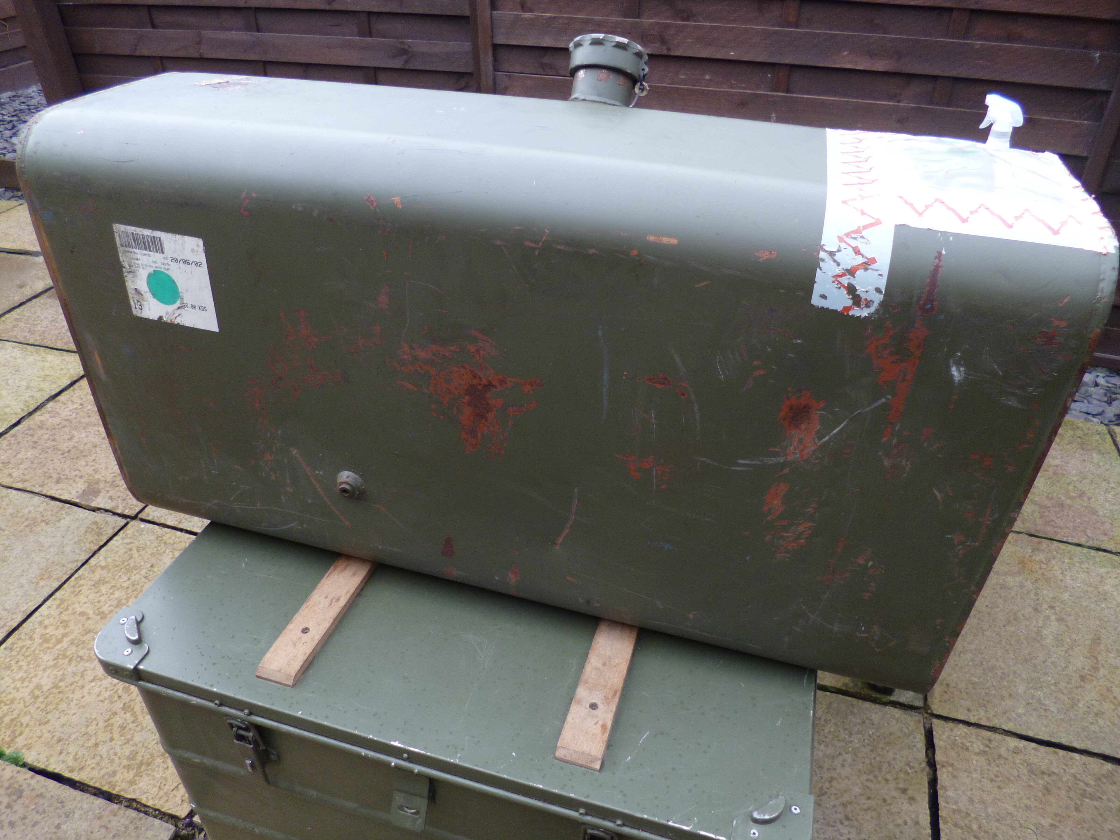 now SOLD. £50 Fuel Tank N.O.S. never used Probably RB44 - HMVF ...