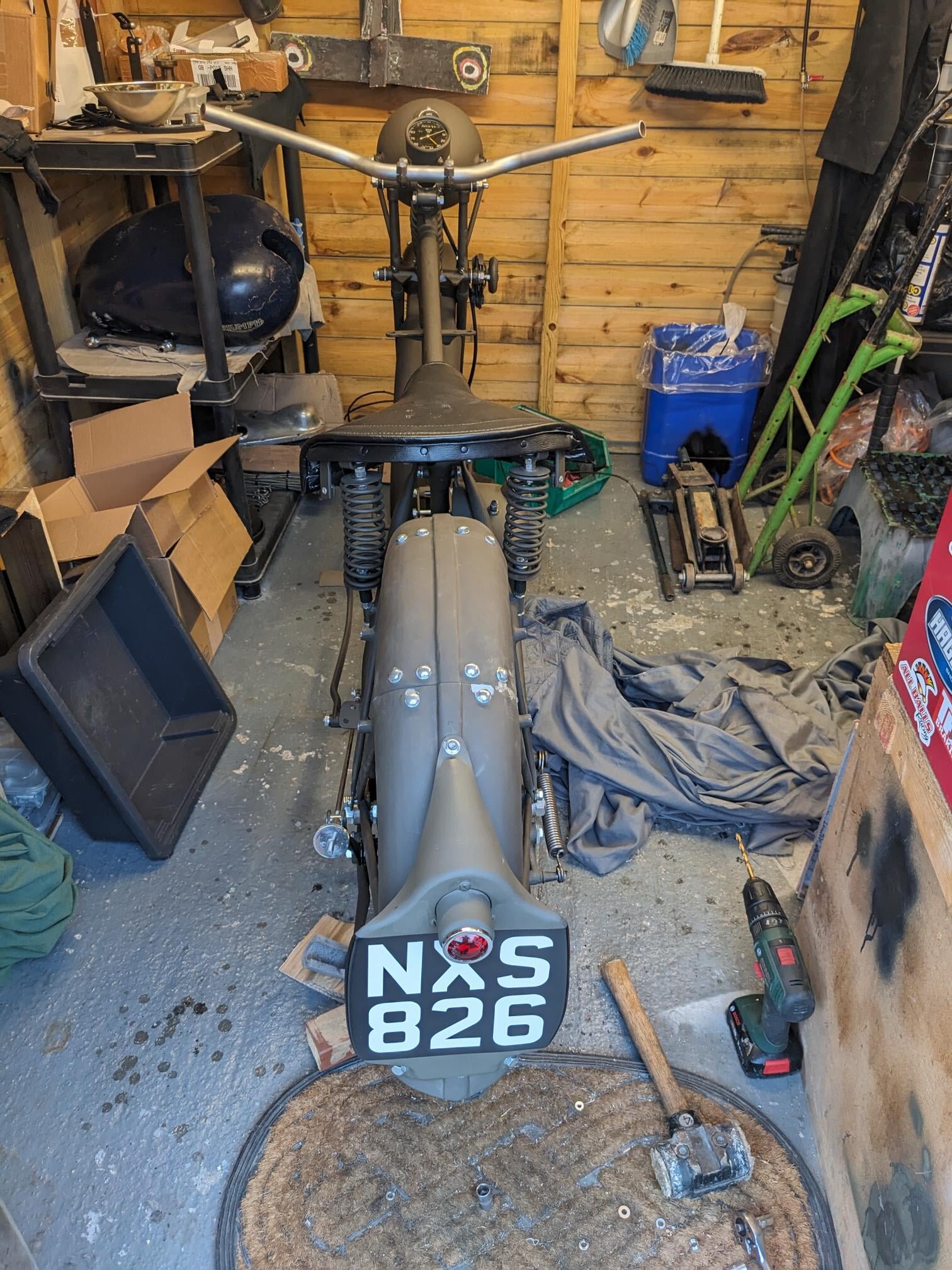 Restoration of Triumph 3sw - Motorcycles - HMVF - Historic Military ...