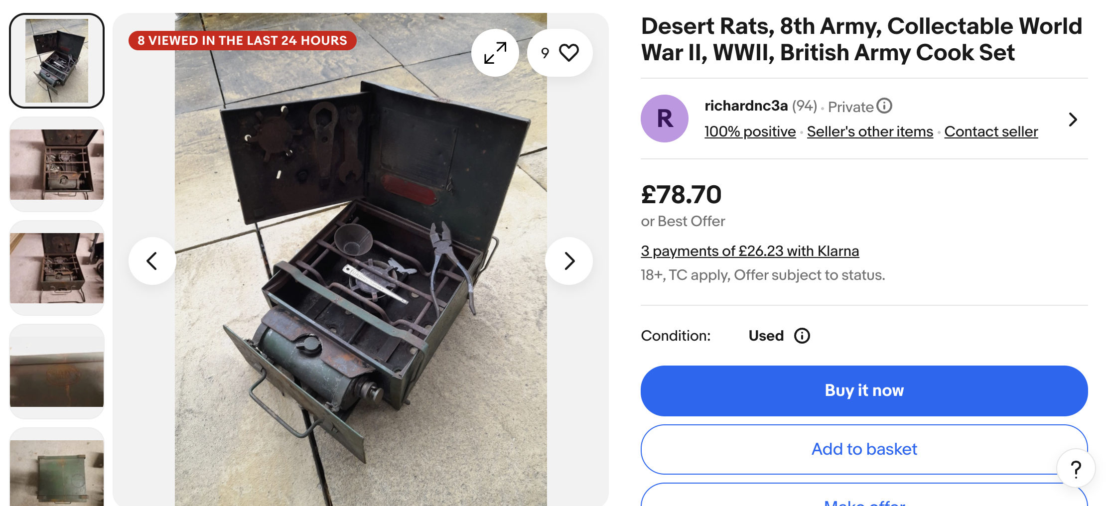 British Military stove cooker manuals - Research Centre - HMVF ...