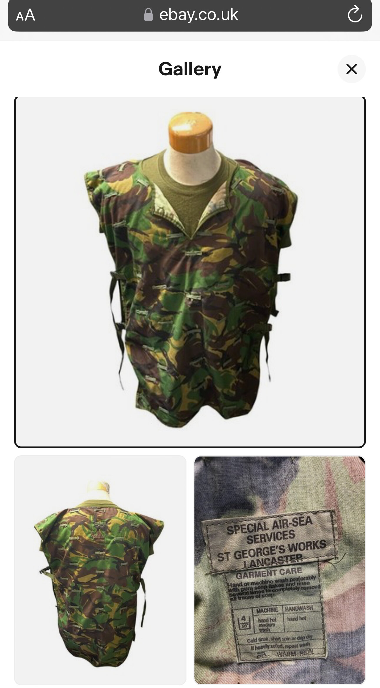 Lancaster SASS Smocks - Would like to speak to past or present owners ...